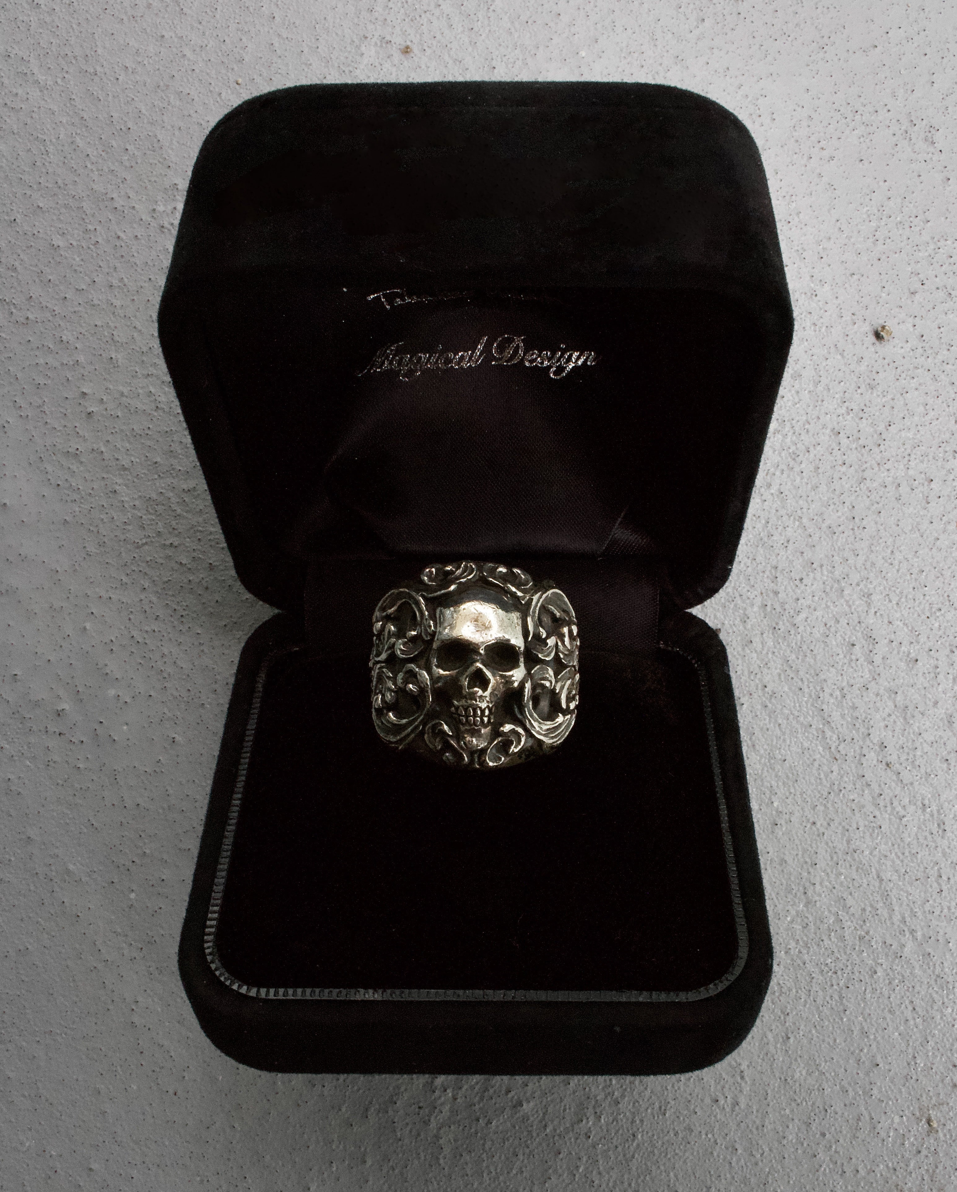 Number (N)ine x Magical Design SS08 ‘BIRDS’ Silver Skull Rings – DRIEW