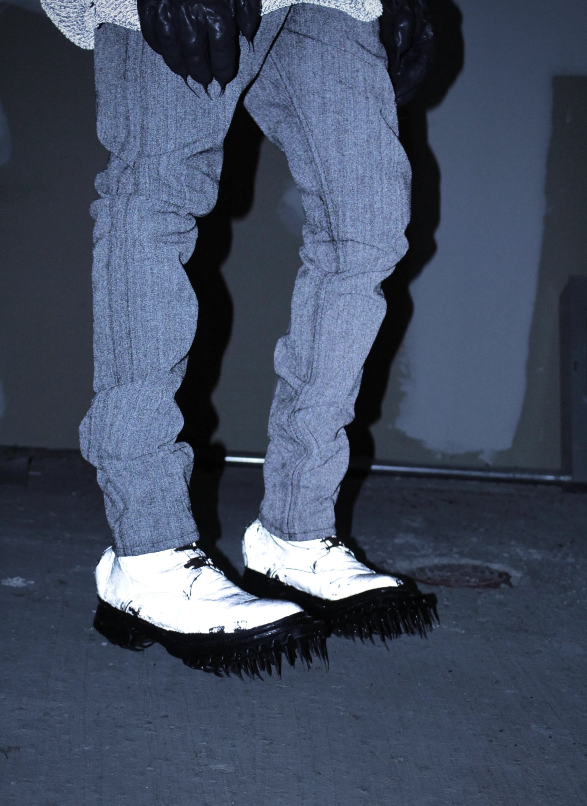 Carol Christian Poell ‘AM/2759P-IN XDERMA-PTC/010’ Reflective Kangaroo ...